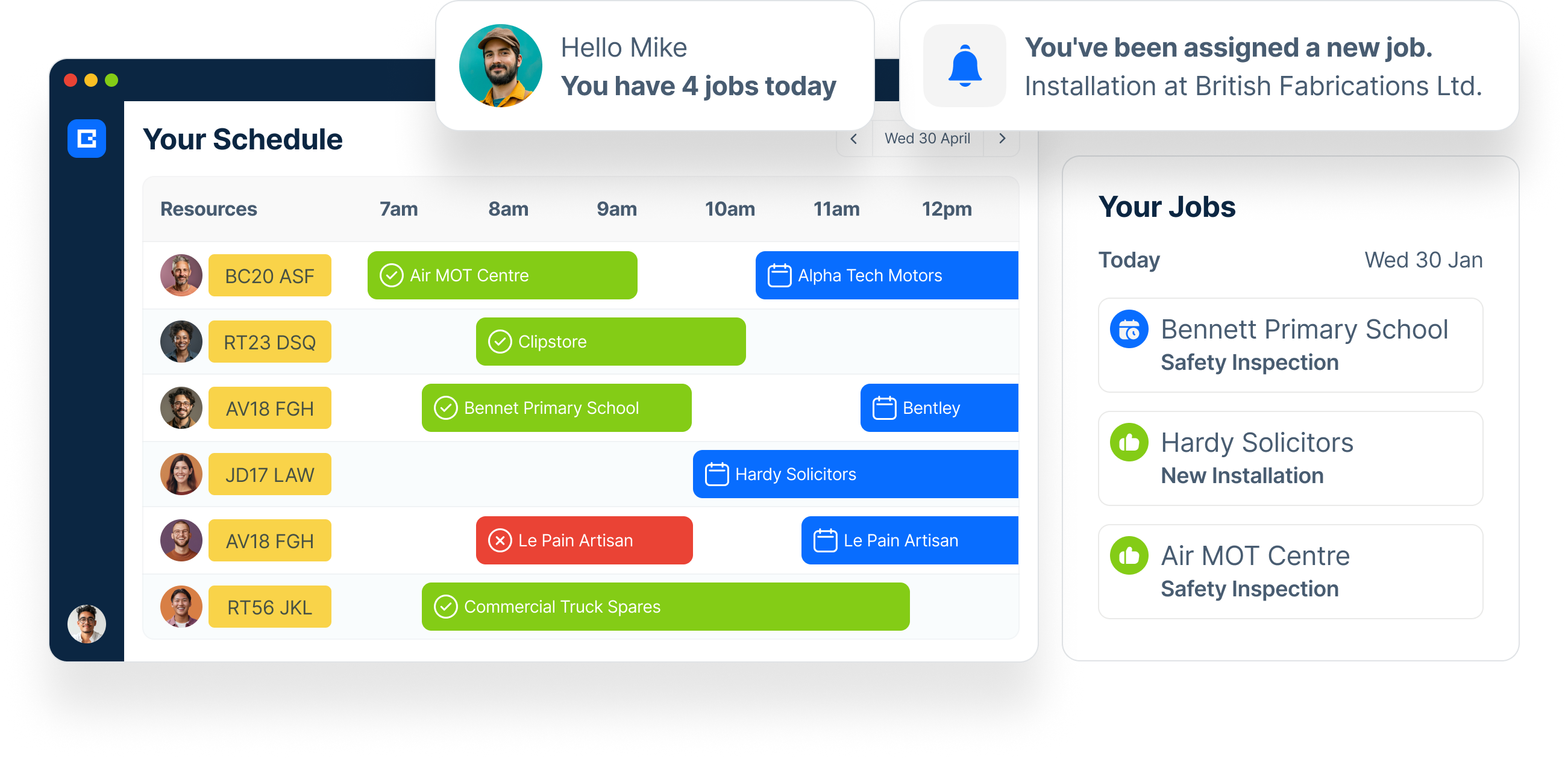 Job Scheduling | Field Service Scheduling | BigChange